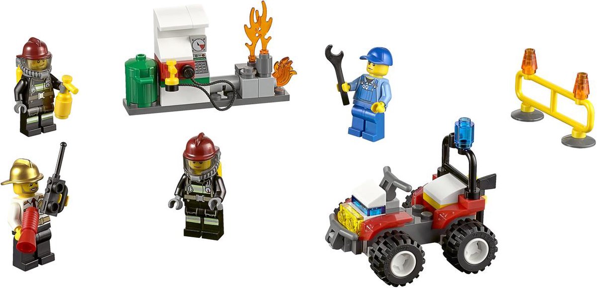 LEGO City Brandweer Startset - 60088 | bol