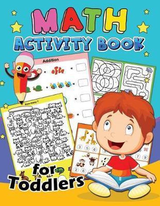 Math Activity Book for Toddlers, Bright Brain | 9781731179838 | Boeken ...