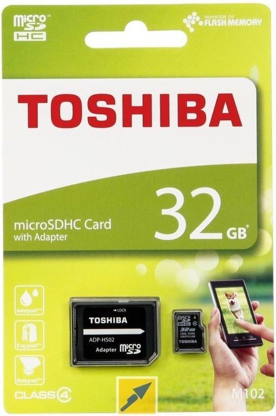 Toshiba microSDHC Class 4 32GB HS | bol