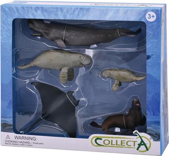 Collecta Playset Sea Animals Deluxe Window Box 5 pièces | bol.com