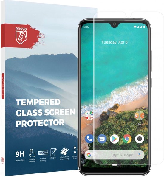 Rosso Xiaomi A3 9H Tempered Glass Screen Protector | bol.com