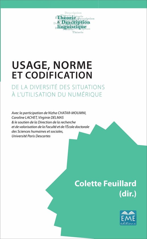 Usage, norme et codification (ebook), Colette Feuillard | 9782806660848 ...