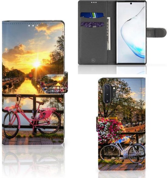 Samsung Galaxy Note 10 Plus Flip Cover Amsterdamse Grachten | bol.com