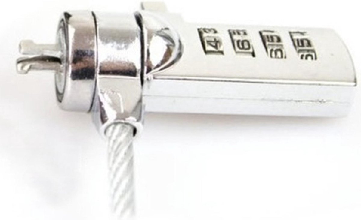 Premium Anti-diefstal Computerbeveiligingskabel met Dubbel Cijferslot ...