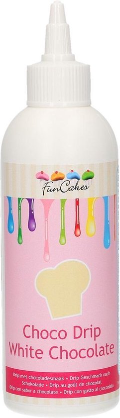 FunCakes Choco Drip Witte Chocolade 180g | bol