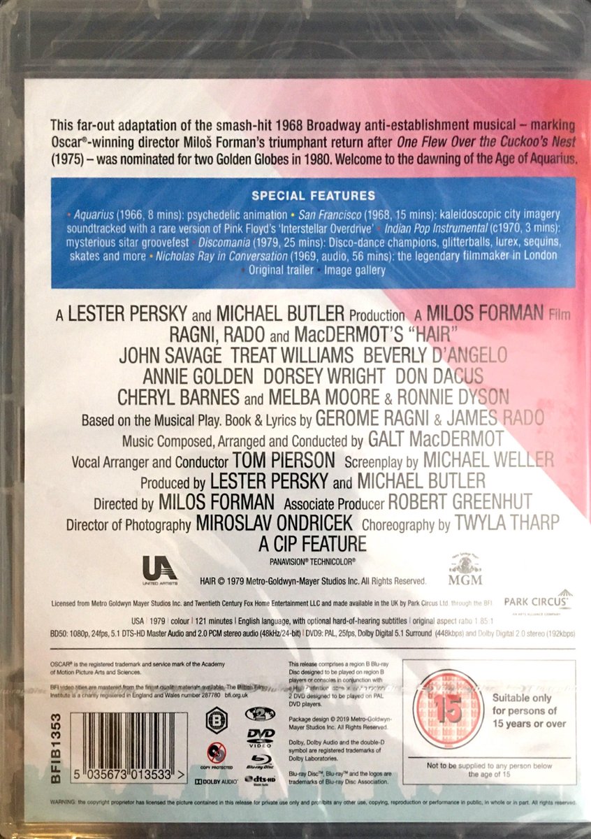 Hair [DVD + Blu-ray] (Blu-ray) | Dvd's | bol.com