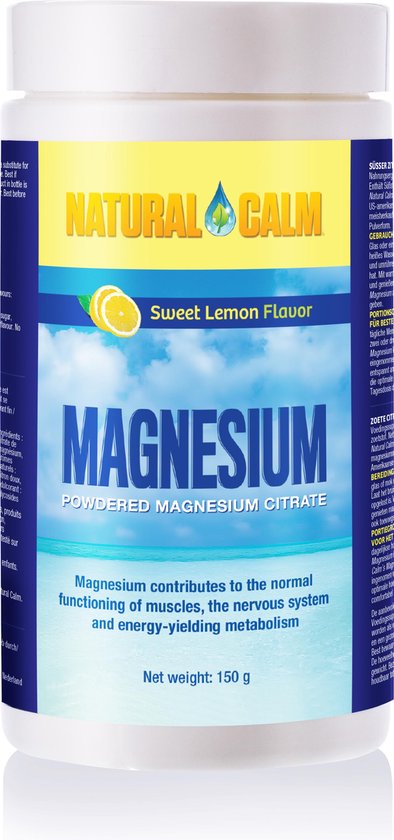Natural Calm Magnesium Sweet Lemon 150g | bol
