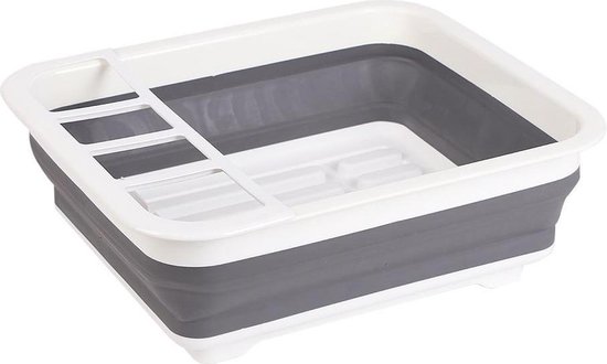 WiseGoods - Premium Opvouwbaar Afdruiprek - Keuken Houder - Afdruip Rek ...