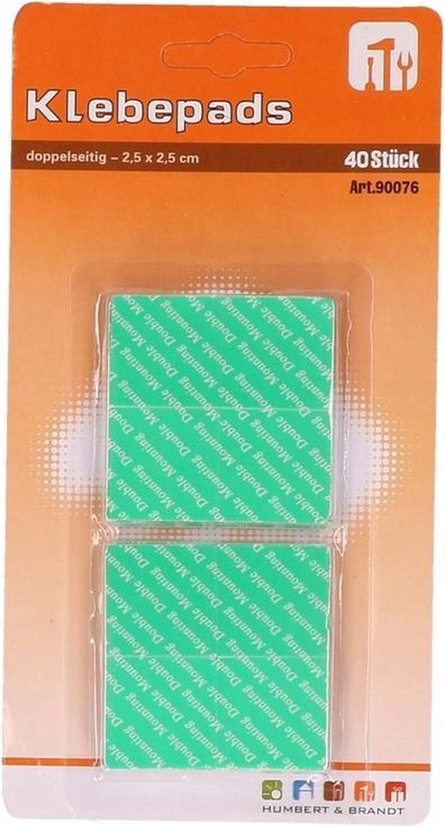 Dubbelzijdige plakkende foto/poster ophang stickers velletje van 120 ...