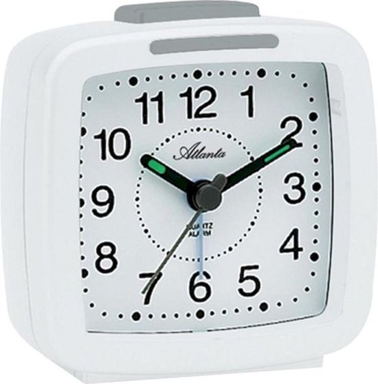 Atlanta - 1380-0 - alarmbel - Quartz - Analoog | bol