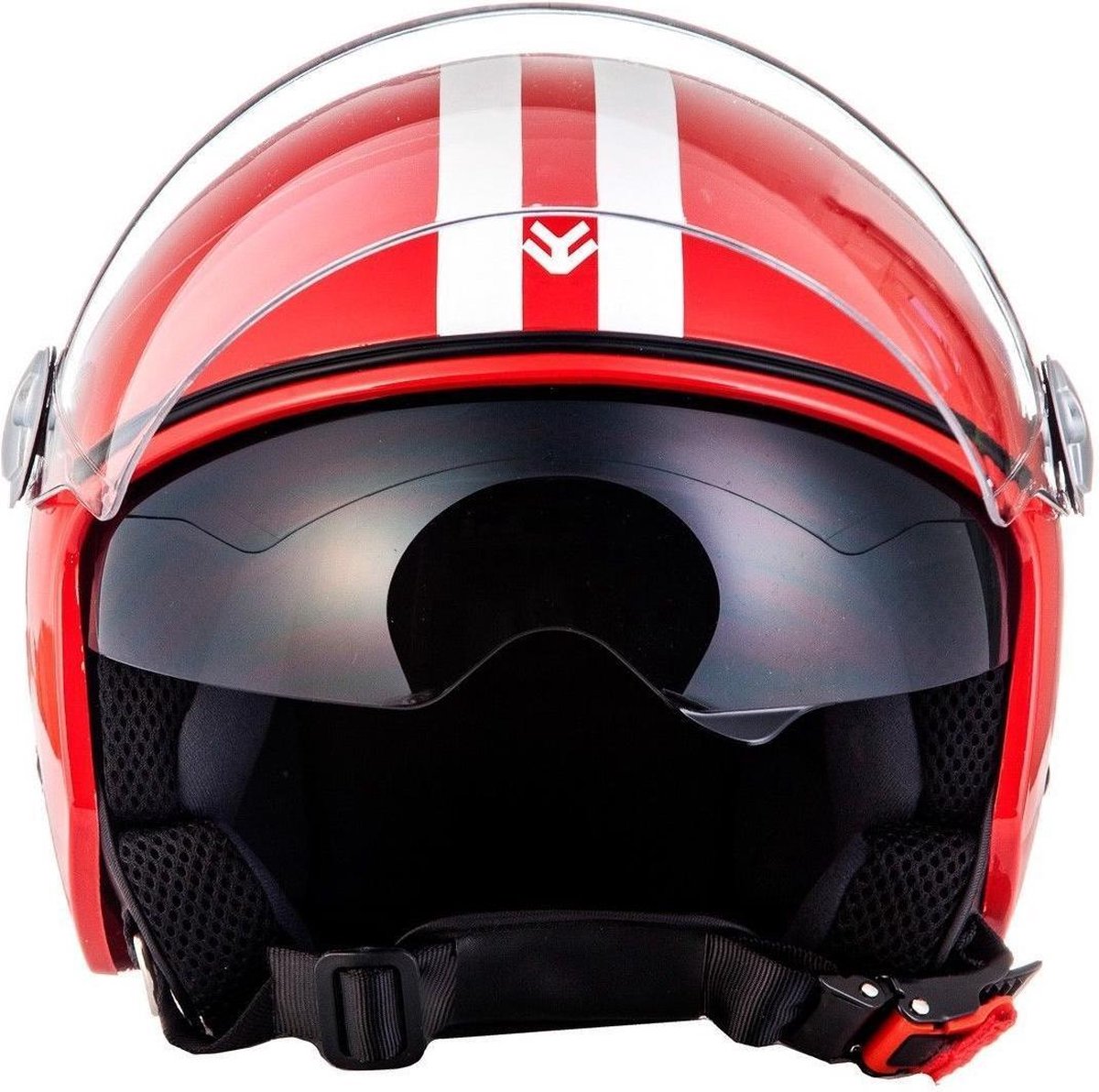 ARMOR AV-64 rode open jethelm Vespa scooter helm motorhelm, piloten ...