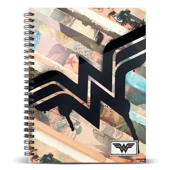 Dc Comics Wonder Woman Collage A5 Notebook | bol.com