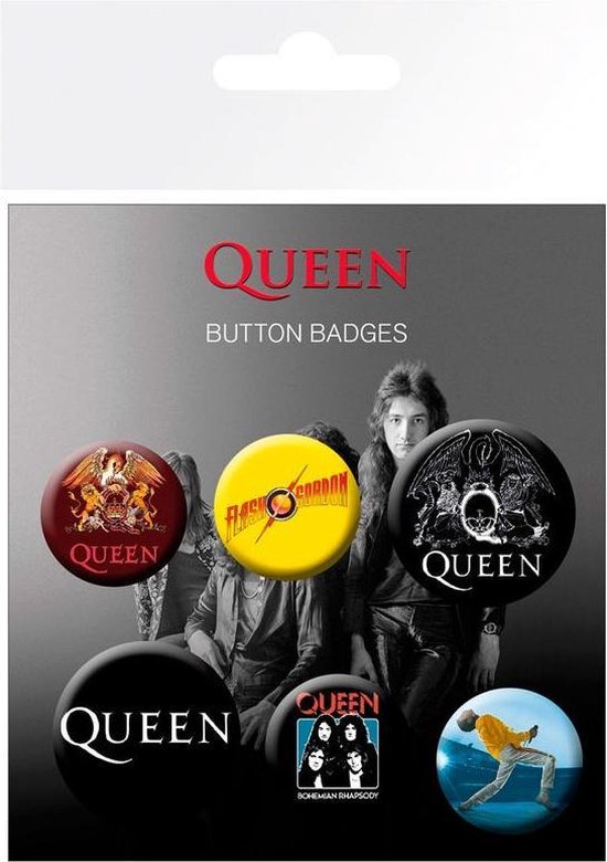 Queen badge pack | bol.com