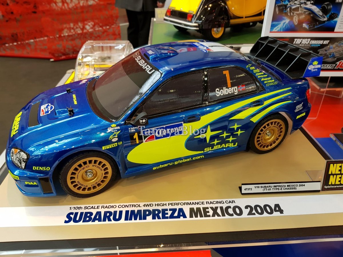 TAMIYA Radiografisch Bestuurbare 1/10 Subaru Impreza WRX TT-01E - 47372 ( Bouwdoos ) | bol