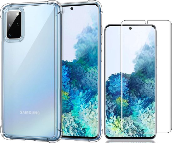 Hoesje geschikt voor Samsung Galaxy S20 Plus - Anti Shock Proof Siliconen Back Cover... | bol