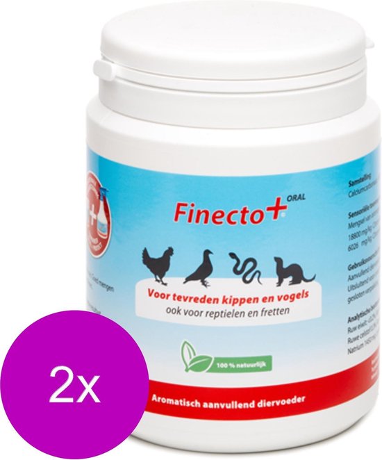 Finecto Bloedluis Oral - Voedingssupplement - Luizen - 2 x 300 g | bol
