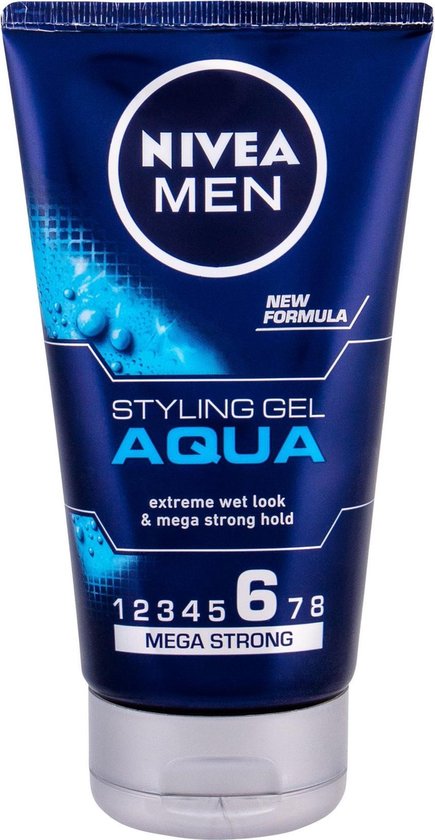Nivea Styling Gel 150ml Aqua Mega Strong nr 6 | bol