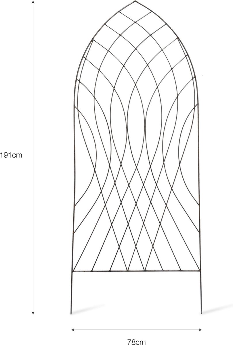 Barrington Klimrek Planten metaal - Arch | bol.com