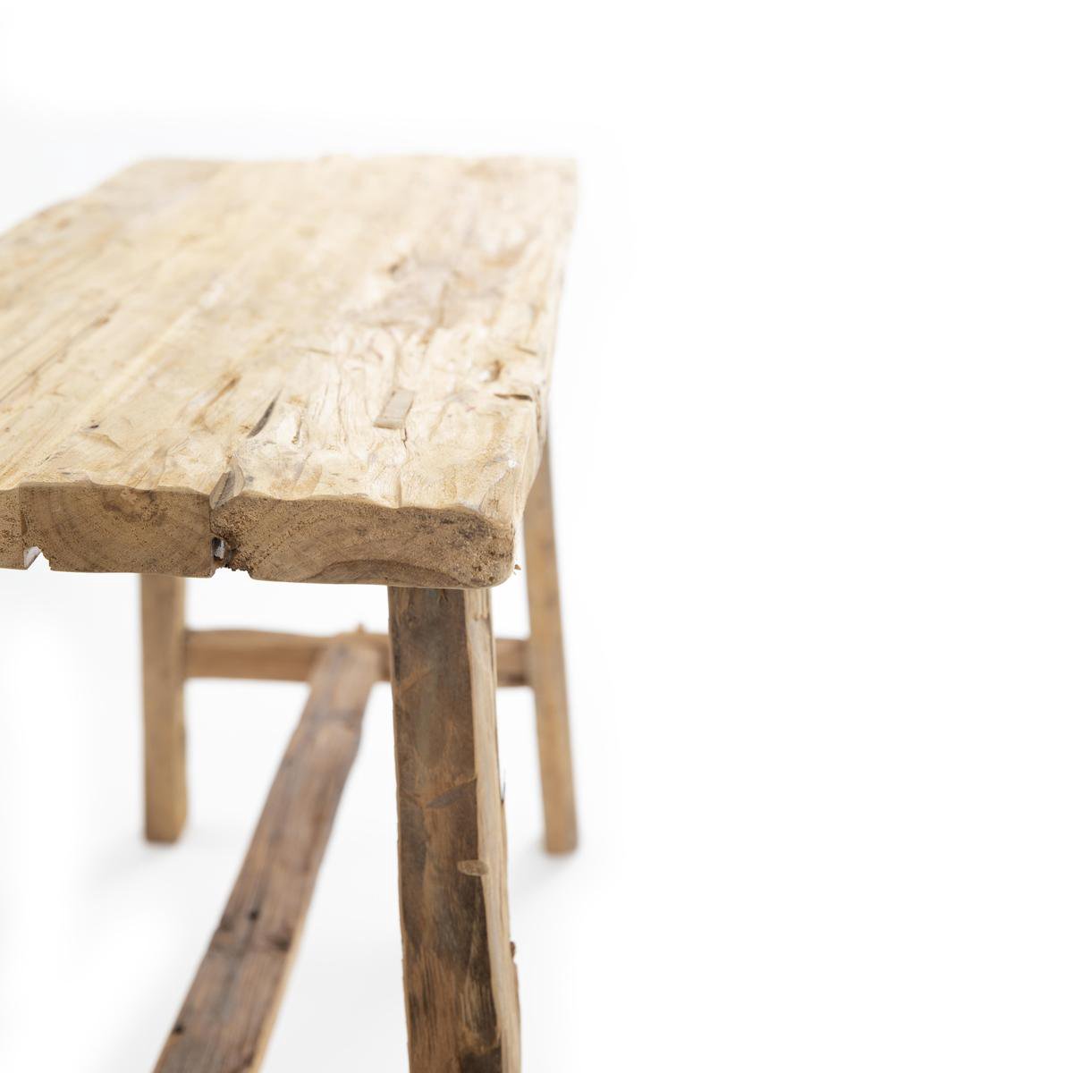 Houten Vintage Kruk / Bankje - Extra Large - L100 x B30 x H50 cm ...