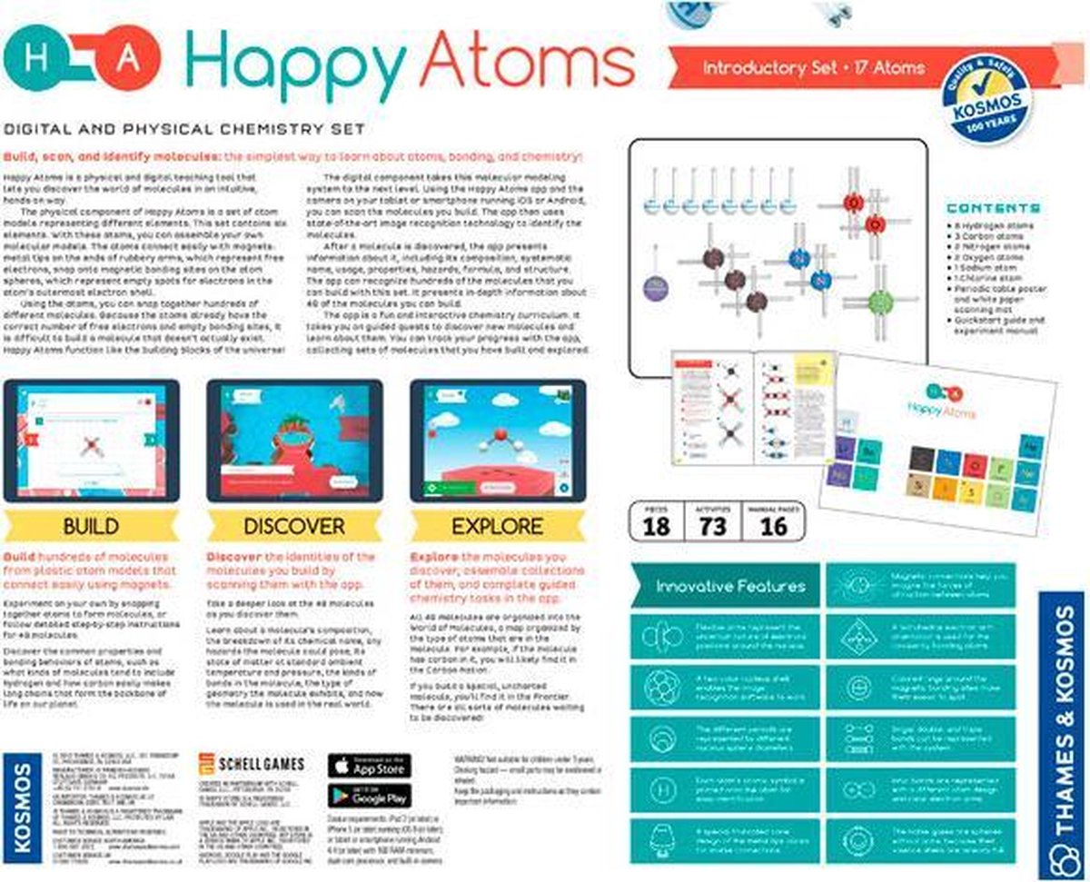 Atomen en Moleculen complete set | bol.com