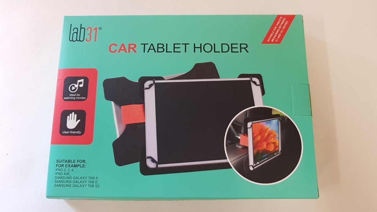 Lab31 - Auto-tablethouder - Zwart | bol