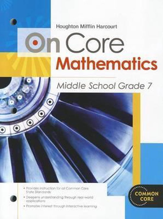 On Core Mathematics Middle School Grade 7 | 9780547575254 | Boeken | bol