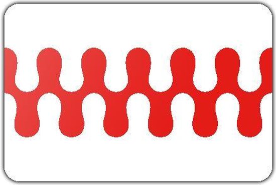 Vlag Groesbeek - 150 x 225 cm - Polyester | bol
