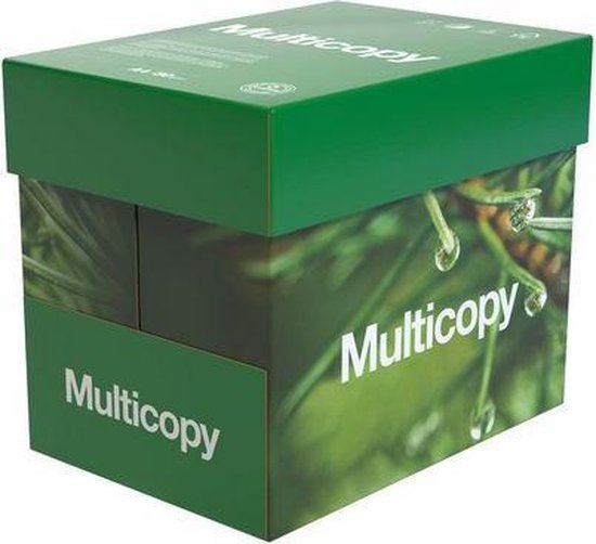 MultiCopy printerpapier Papier MultiCopy orig A4 90g/ds5x500v | bol