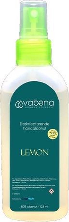 Handalcohol 80% - Spray - 125 ml - Lemon | bol.com