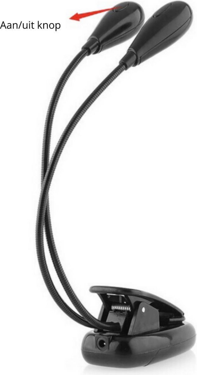 Flexibel led leeslampje - Boekleeslamp - USB oplaadbaar - Inclusief USB ...