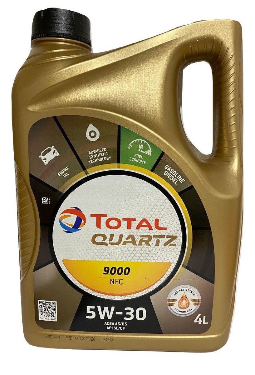 Total Quartz 9000 Future NFC 5W-30 (4 liter) | bol.com