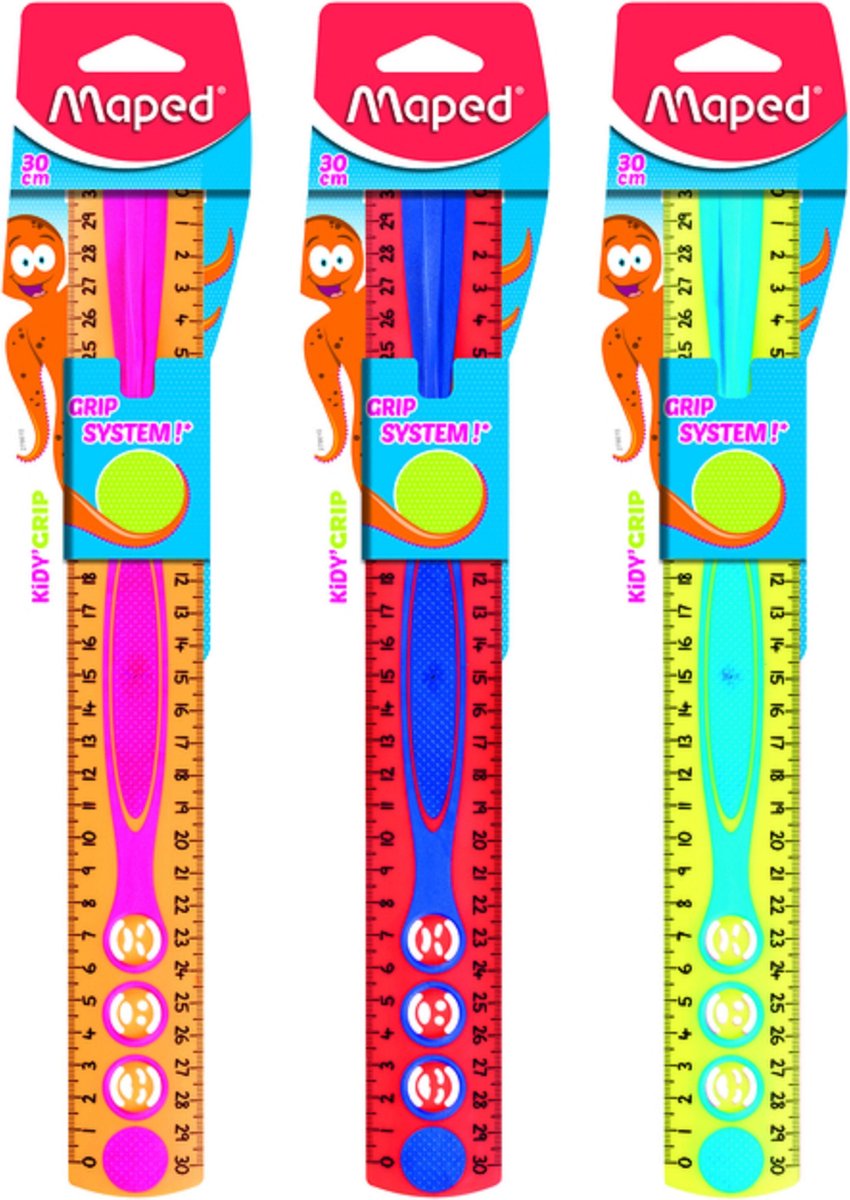 LINIAAL MAPED KIDYGRIP 30CM | bol.com