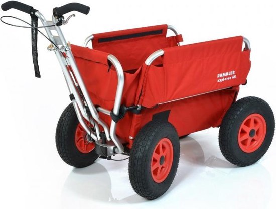 Rambler Explorer 65 bolderkar - voor 5 kinderen - kinderopvang - rood | bol
