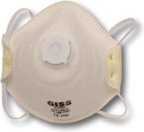 FFP3 mondkapje met filter - stofmasker - extra comfort - Giss | bol.com