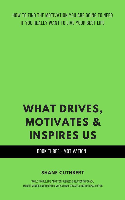 WHAT DRIVES, MOTIVATES AND INSPIRES US - MOTIVATION (ebook), Shane ...