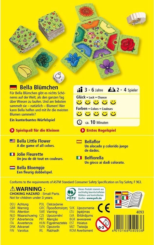 Bella Bloempje - Spel (Duitse verpakking met Nederlandse handleiding ...