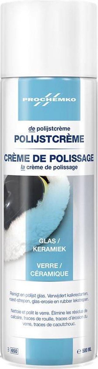 Polijst glas en RVS - 500ML | bol.com