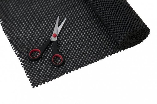 Anti-slip net rol - 51 x 183 cm - zwart - StayPut | bol