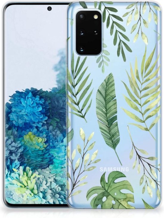 Back Cover Samsung S20 Plus TPU Siliconen Hoesje Leaves | bol.com