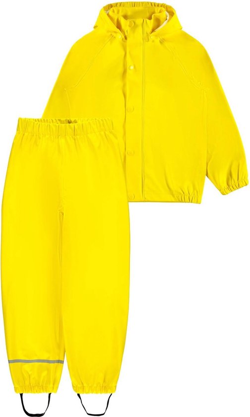 Name it Regenpak - Maat 146 - Unisex - geel | bol