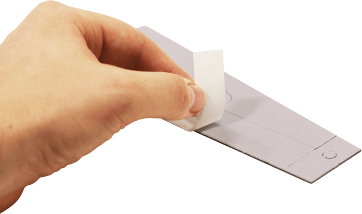 10 stuks - 40 cm (A3) Kartonnen Standaard / Ezel - Wit - Zelfklevend | bol