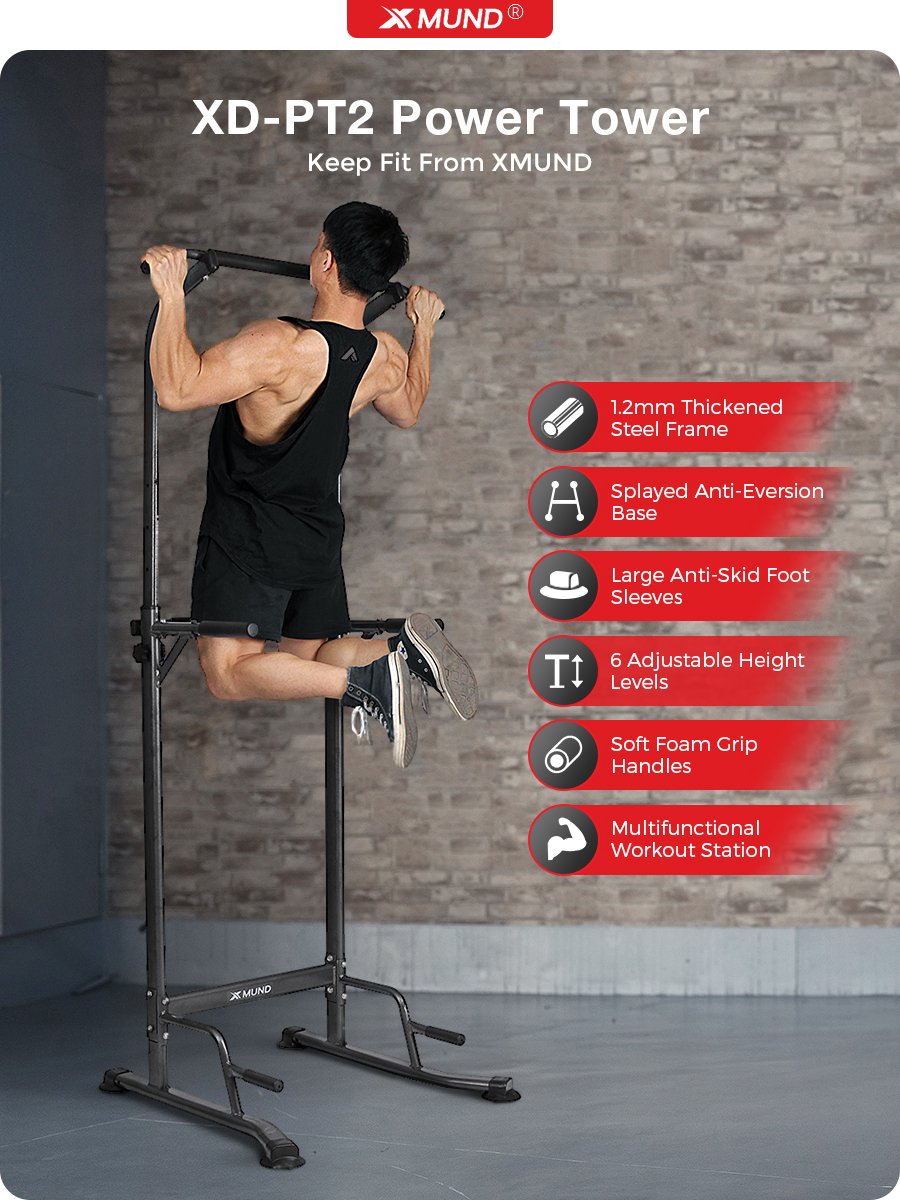 Krachtstation - Pull Up Station - Pull Up Bar - Power Tower ...