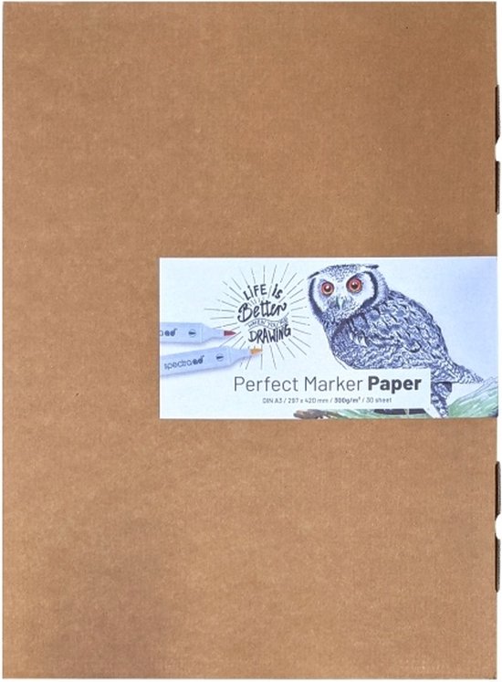 Perfect Marker Paper 30 vel 300 grams A3 | bol