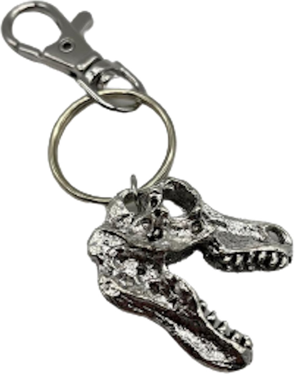 Dino, Dino Hoofd, Sleutelhanger, Dinosauriër, T-Rex, Tyrannosaurus Rex ...