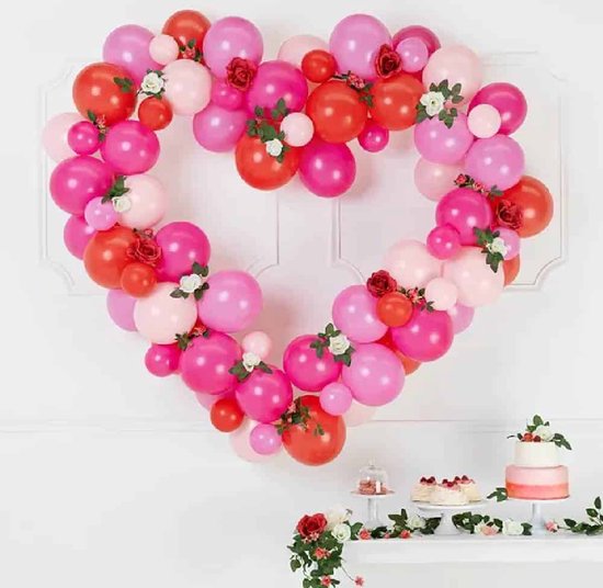 Frame Hart Roze & Rood - 160 centimeter | bol.com