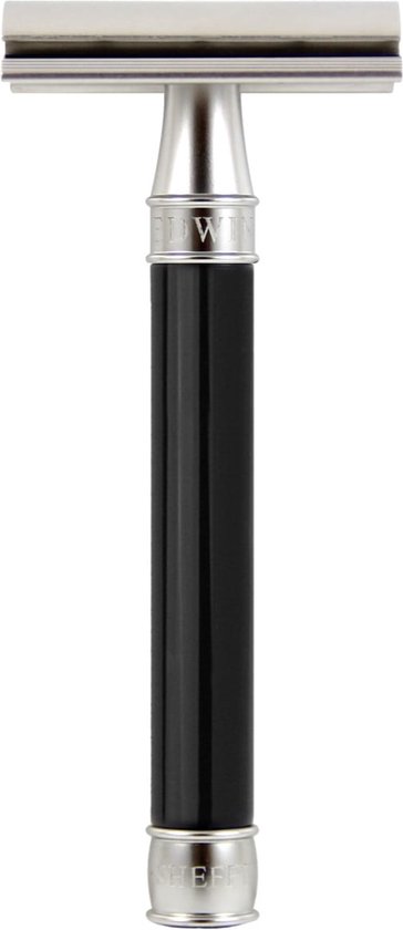 Safety Razor 3ONE6 - Stainless Steel - zwart | bol.com