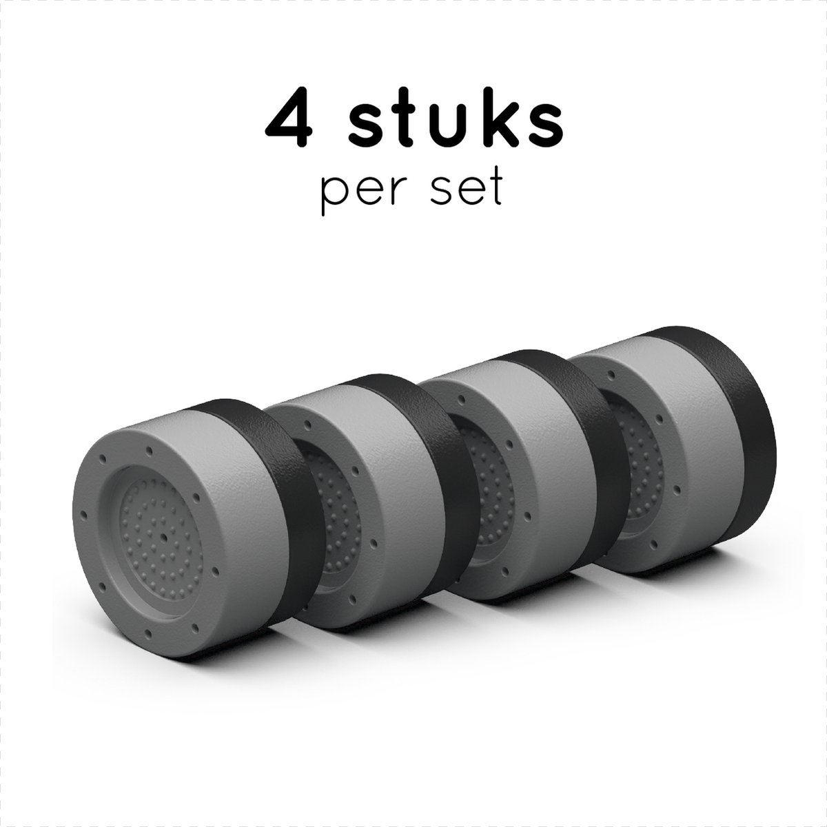 Amenzo® Trillingsdempers Wasmachine - 4 Stuks - Wasmachine Verhoger ...