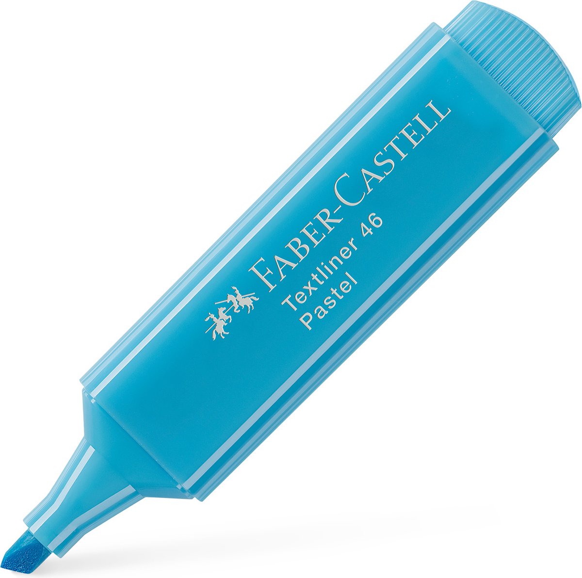 Faber-Castell tekstmarker 46 - pastel licht blauw - FC-154657 | bol.com