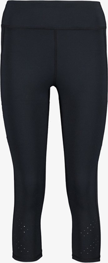 Osaga dames sport capri met laser-cut - Zwart - Maat S | bol.com