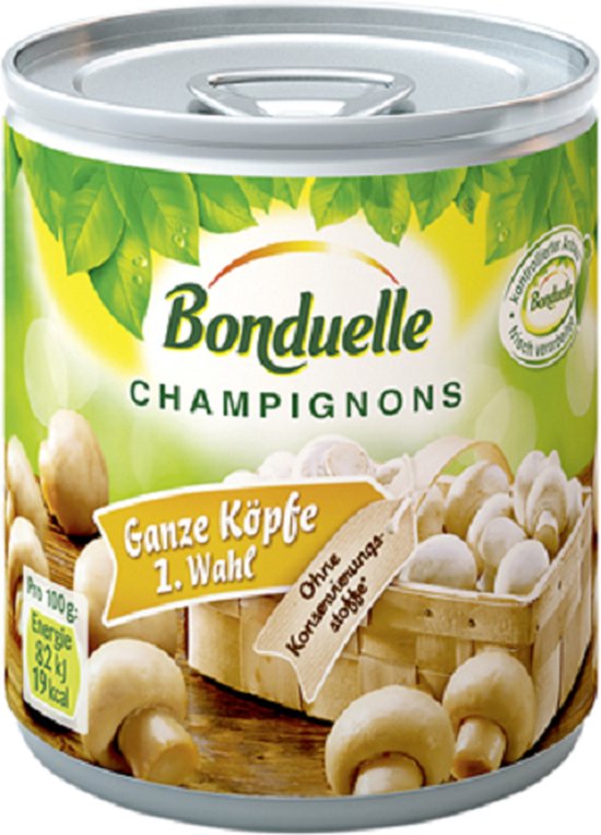 Bonduelle Champignons Minis 1e keus - blik 212 ml | bol